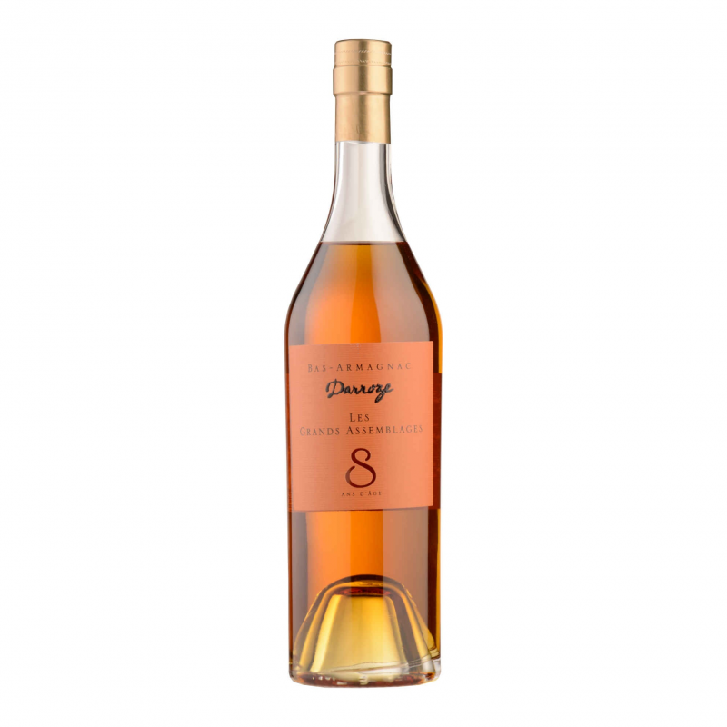 DARROZE BAS-ARMAGNAC GRAND ASSEMBLAGE 8 ANS – GOREY WINE CELLAR